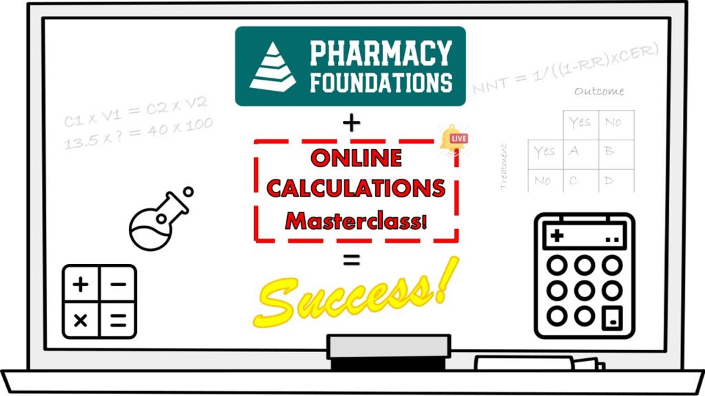 Online Calculations Masterclass - Pharmacy Foundations Online Calculations Masterclass - Pharmacy Foundations